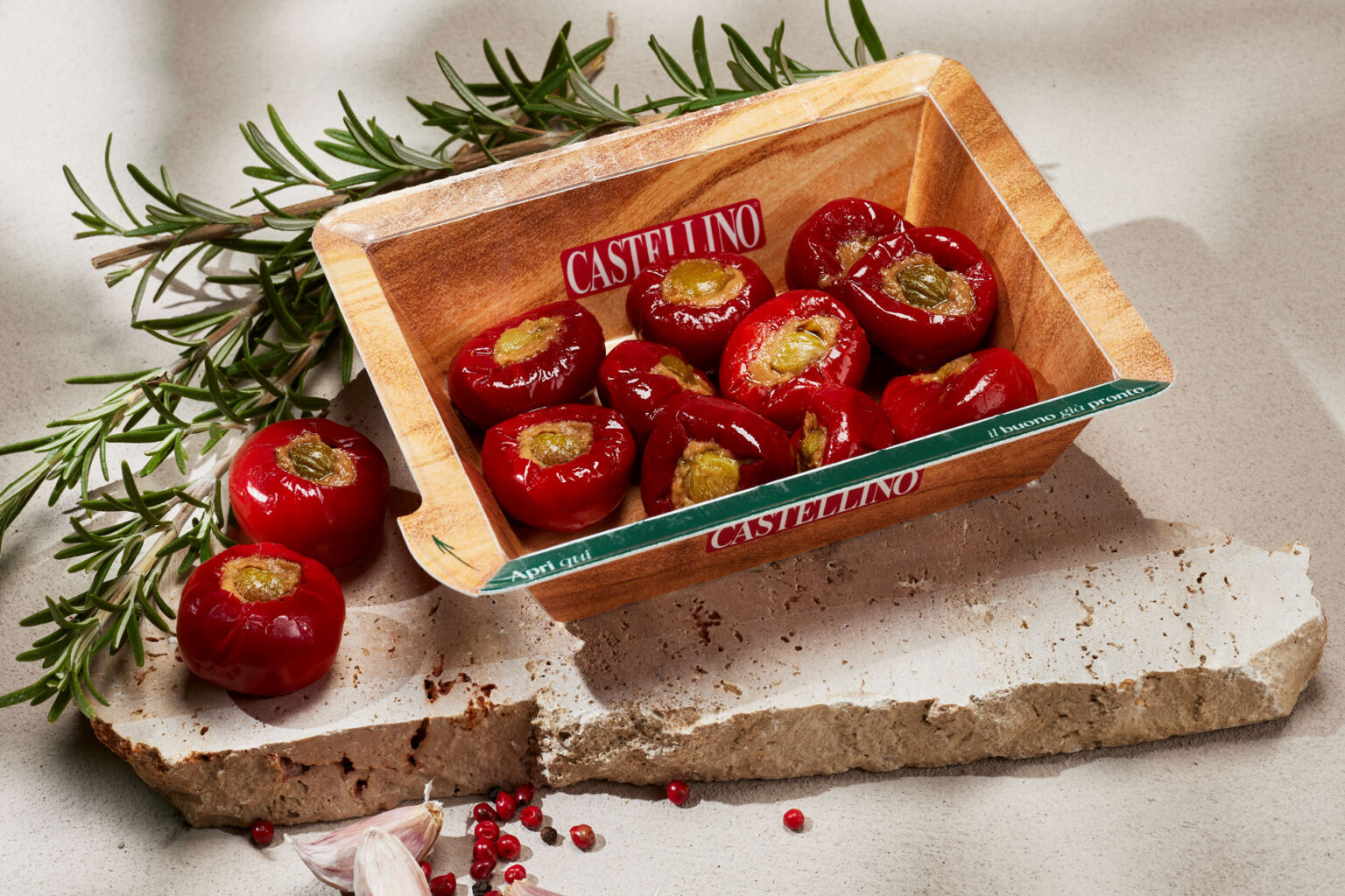 The new eco-sustainable tray - Castellino